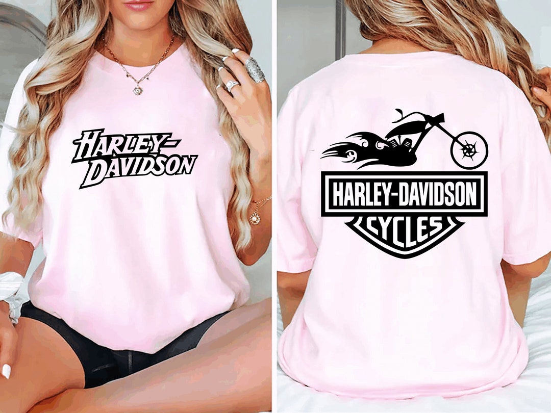 Customizable Harley Davidson Tshirtharley Davidson - Etsy