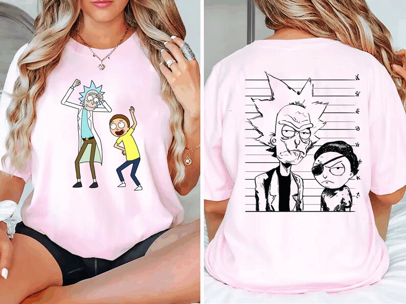 Custom Rick And Morty T Shirt Personalized Name And Character Rick Morty Inspired Shirts Custom 