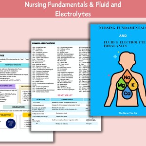 Nursing Fundamentals and Electrolytes Imbalance Fluid Imbalance Nursing ...