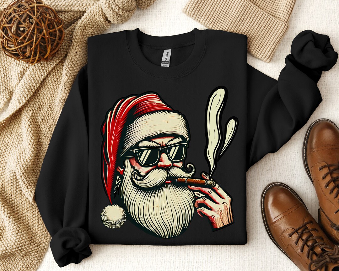 Charismatic Santa Claus, Christmas Gift, Santa Claus Shirt, Merry ...