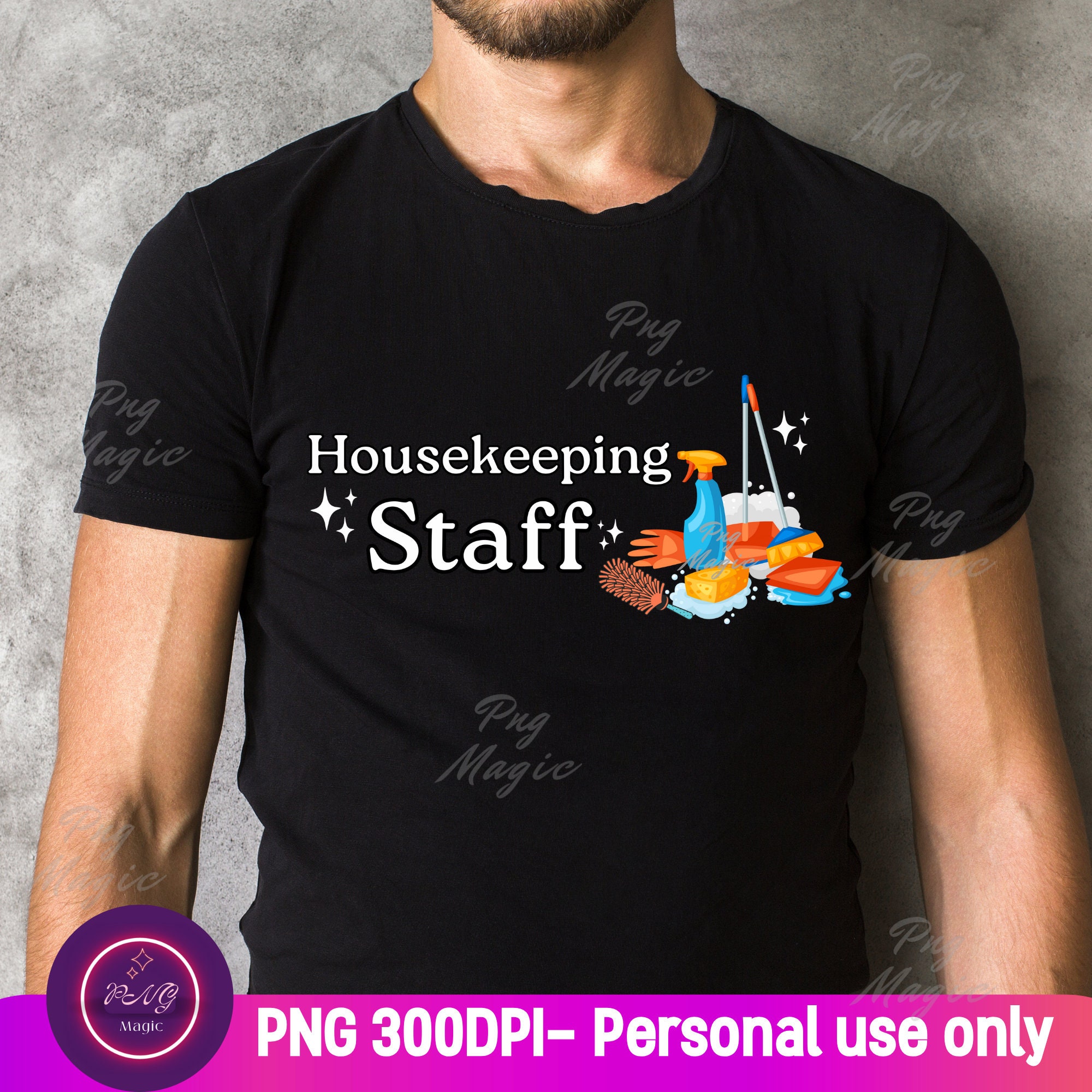 Housekeeping Uniform PNG Digital Download Maid Service Apparel ...