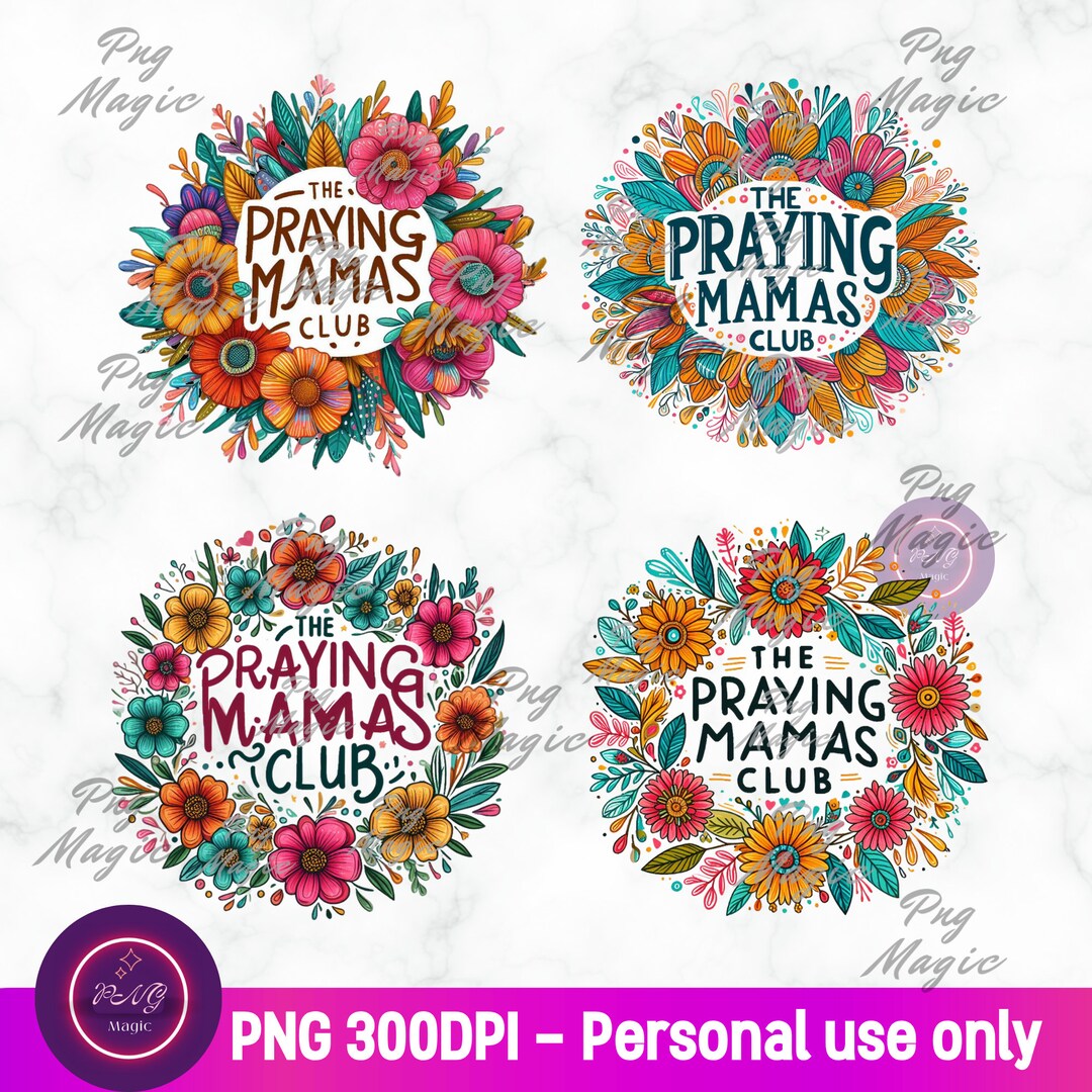 Spiritual Motherhood PNG Praying Mom Christian Mothers Club Faithful ...