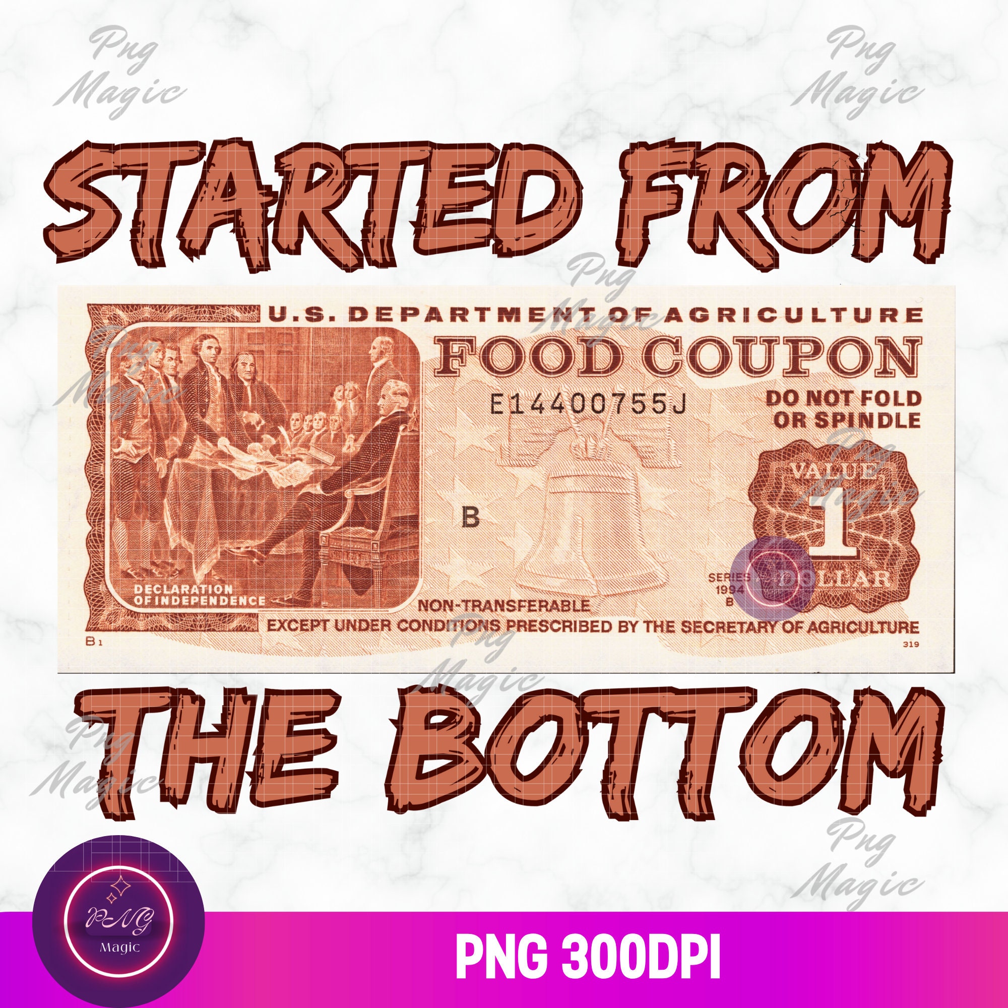 Food Stamp PNG Started From the Bottom SNAP Benefit Government ...