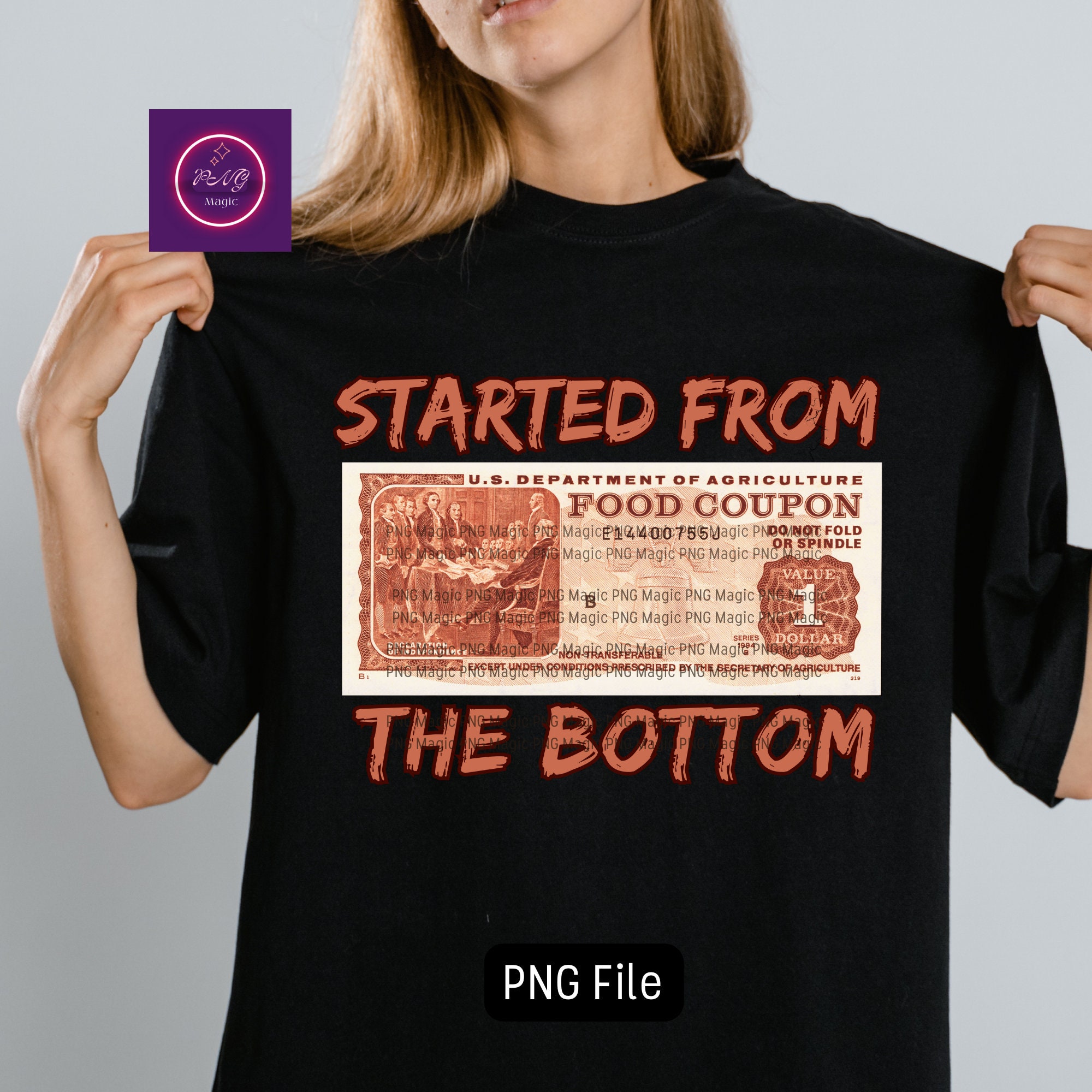 Food Stamp PNG Started From the Bottom SNAP Benefit Government ...