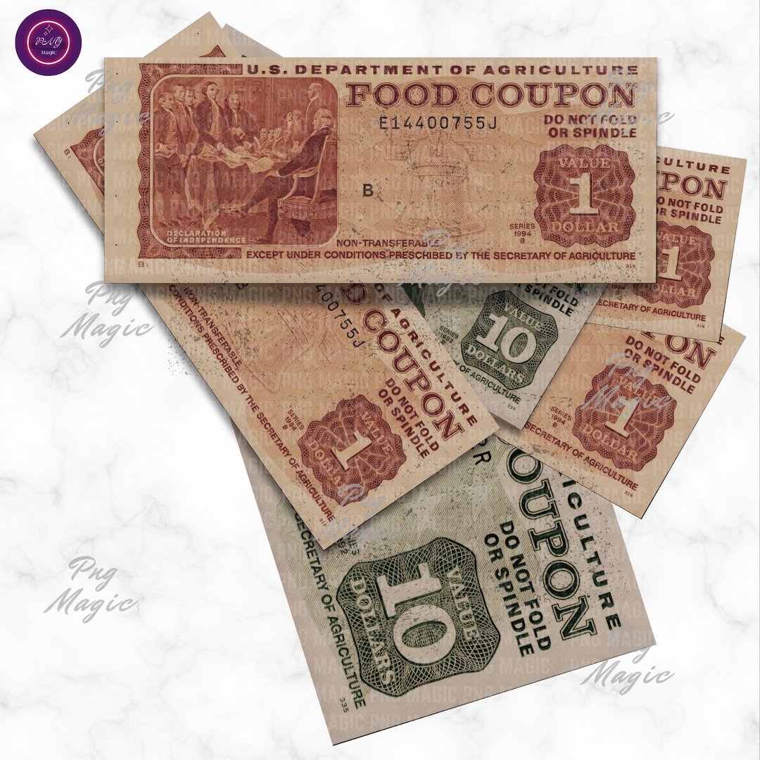 Food Stamp PNG Graphic: SNAP Benefit, Government Assistance (digital ...