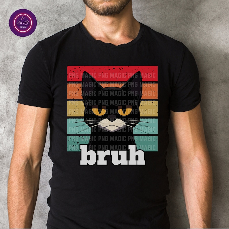 Bruh Cat Meme PNG Funny Cat Slang Humorous Feline Phrase Meme Culture ...