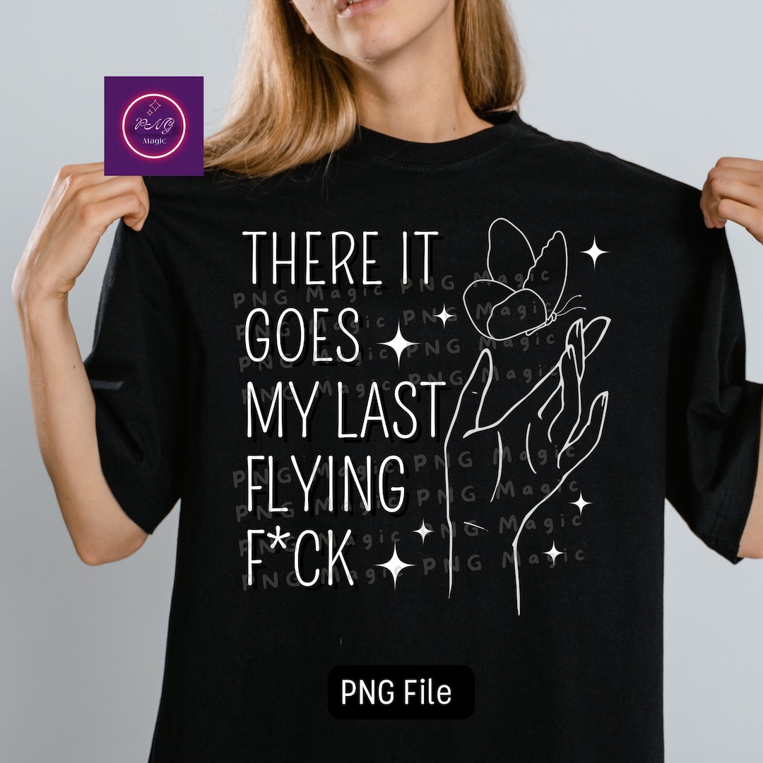 Zero Fks Given PNG Out of Fks to Fly Flying Fk Retired - Etsy
