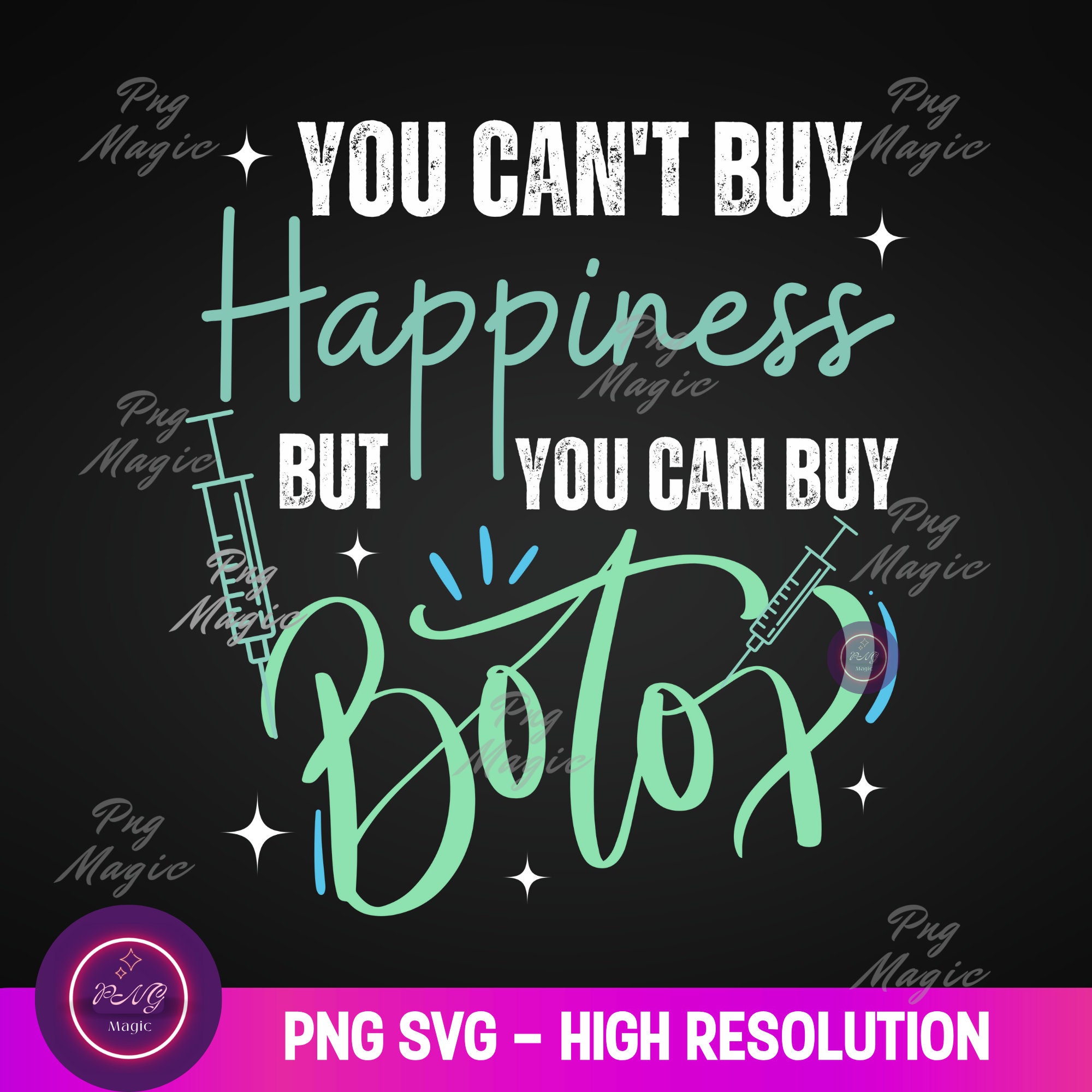 Botox Humor PNG SVG Beauty Therapy Funny Wellness Cosmetic Procedure ...