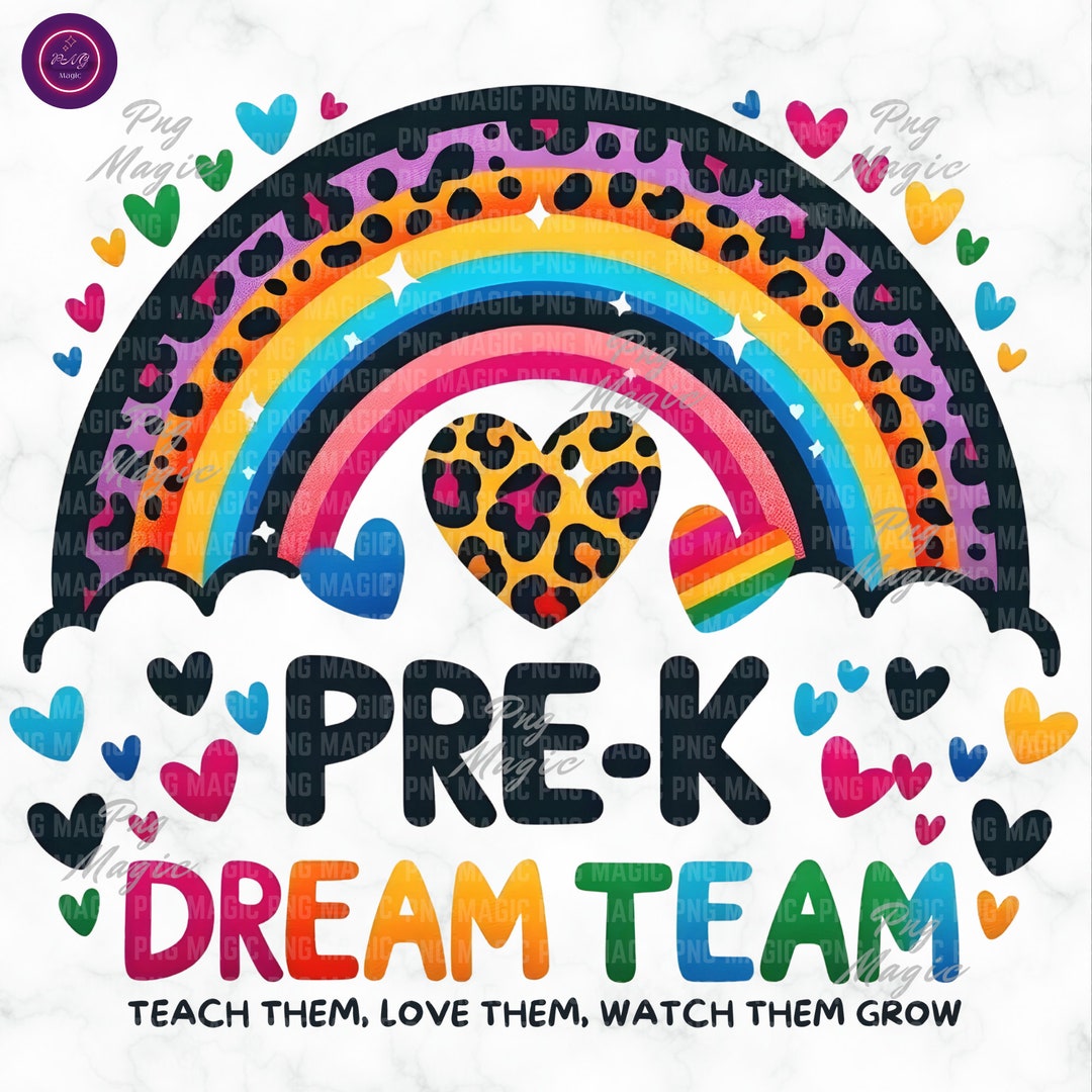 Pre-k Dream Team PNG Preschool Squad Tiny Scholars Kindergarten Bound ...