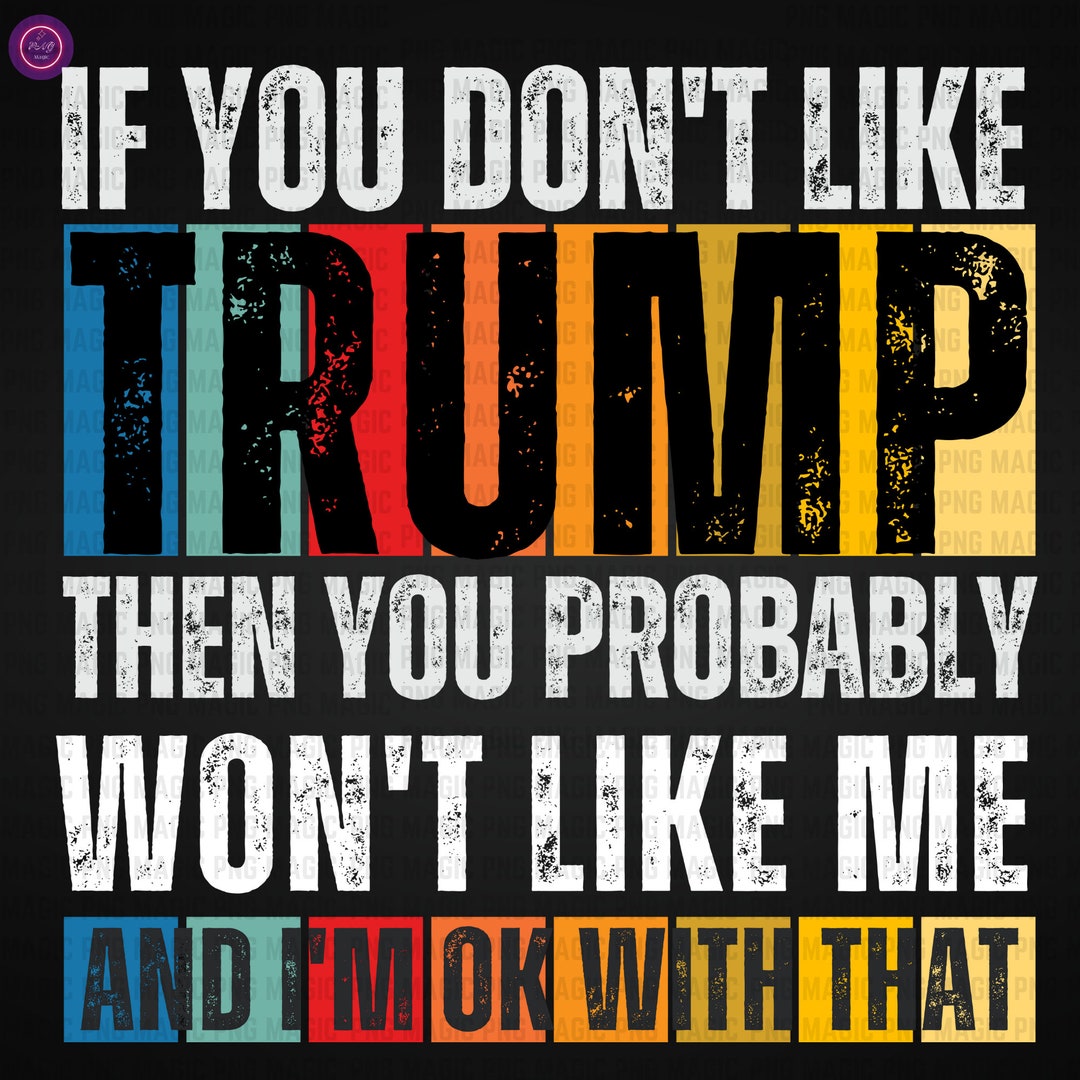 Pro-trump Pride PNG Trump Supporter Shirt Design Patriotic & Political ...