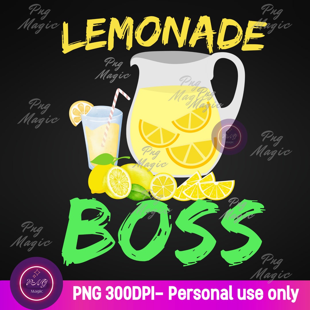 Entrepreneur PNG T-shirt Design Lemonade Stand Refreshing Business ...
