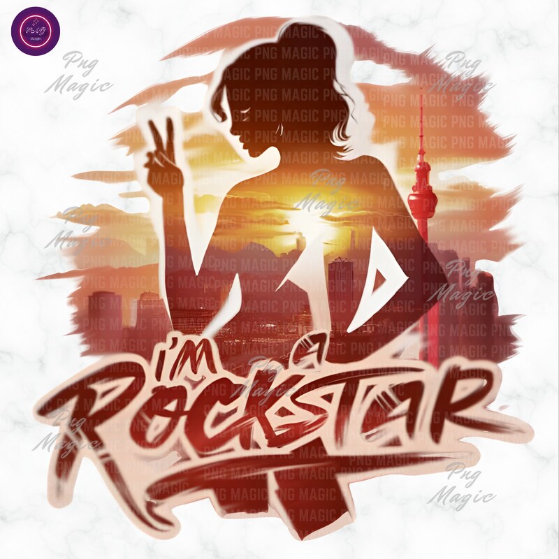 Rockstar Wall Art - Etsy