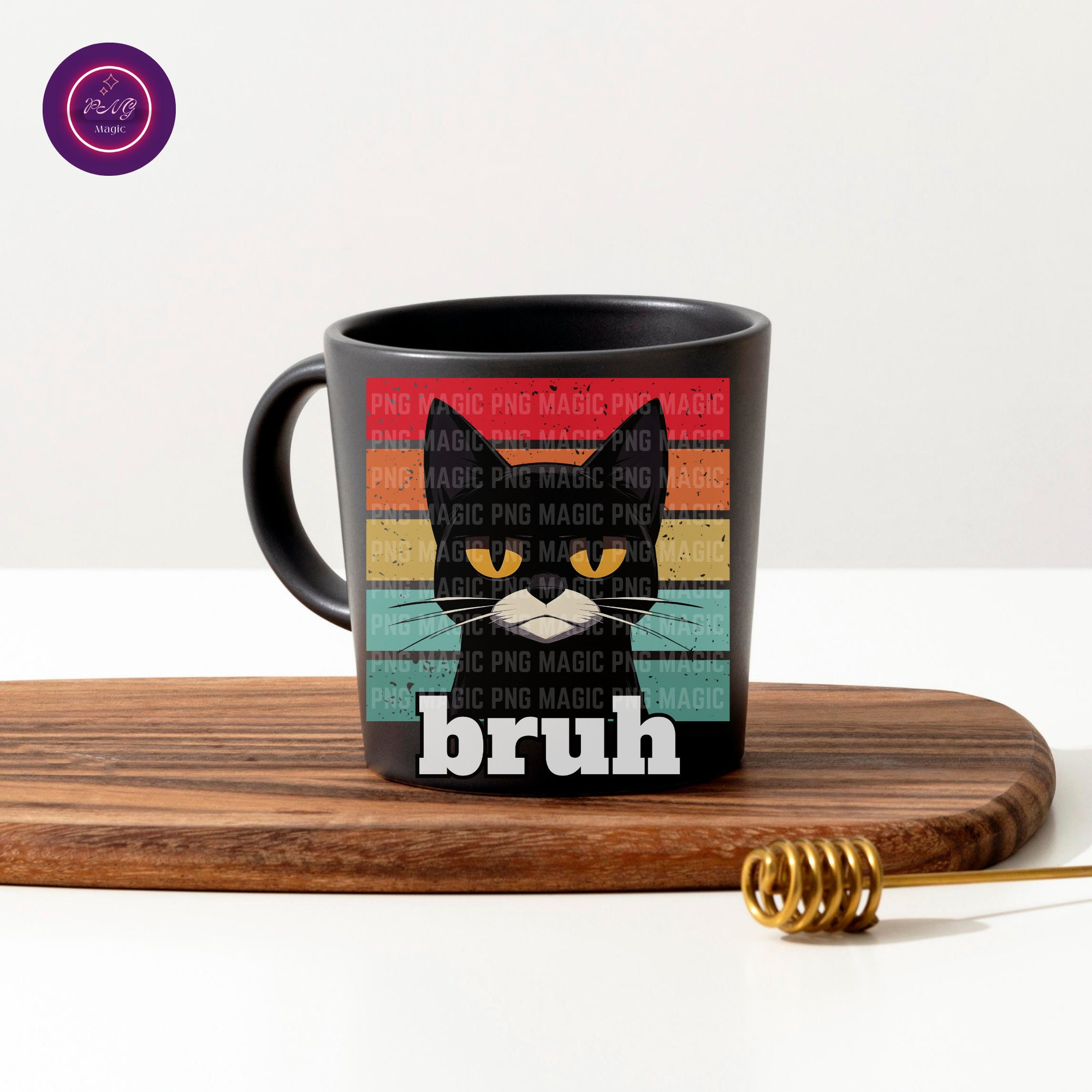 Bruh Cat Meme PNG Funny Cat Slang Humorous Feline Phrase Meme Culture ...