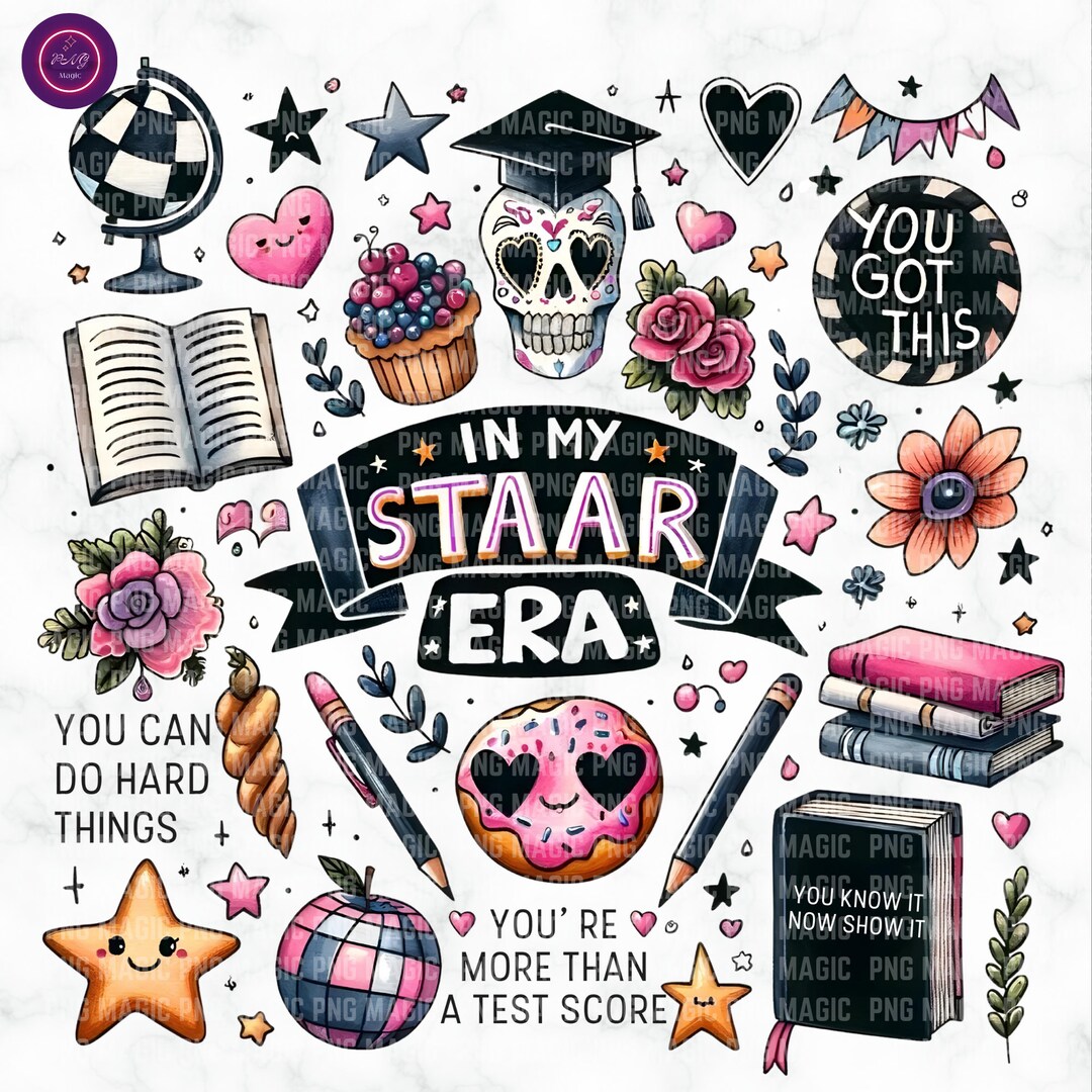 STAAR Era PNG Student Achievement Shirt Texas Testing Apparel My STAAR ...