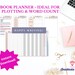 Novel Writing Spreadsheet All-in-one Editable Book Planner for Authors ...