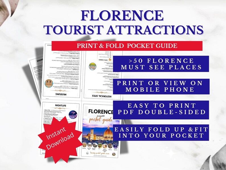 Florence Travel Guide PDF - Printable Pocket Guide of Florence, Italy ...
