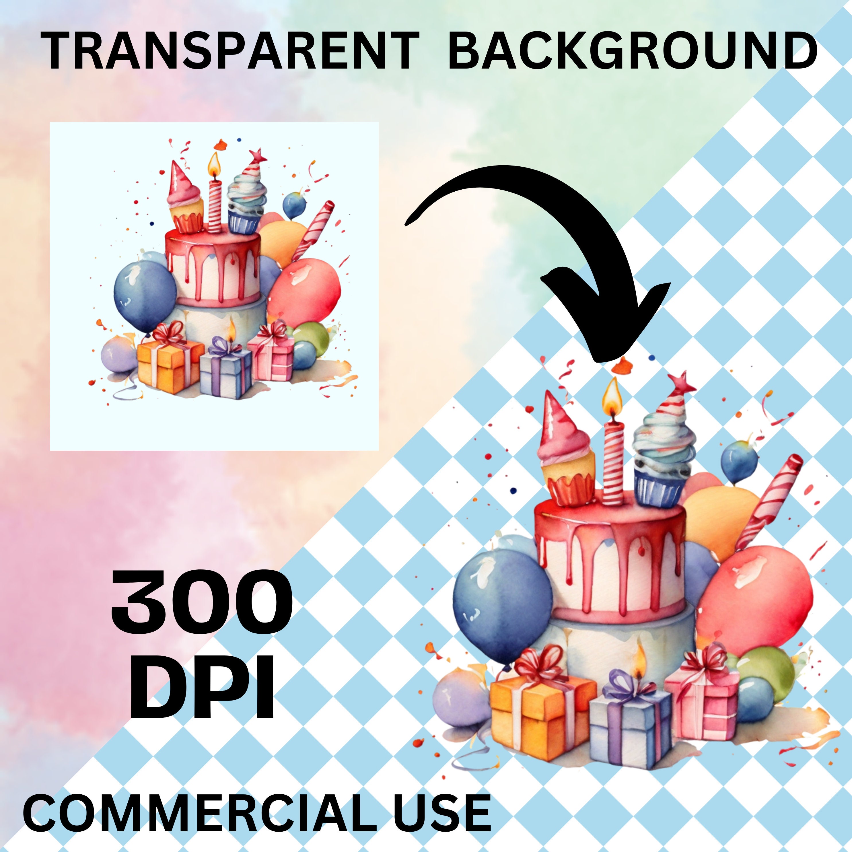 Birthday Party Clipart, Birthday Clipart, Birthday Celebration Clipart ...