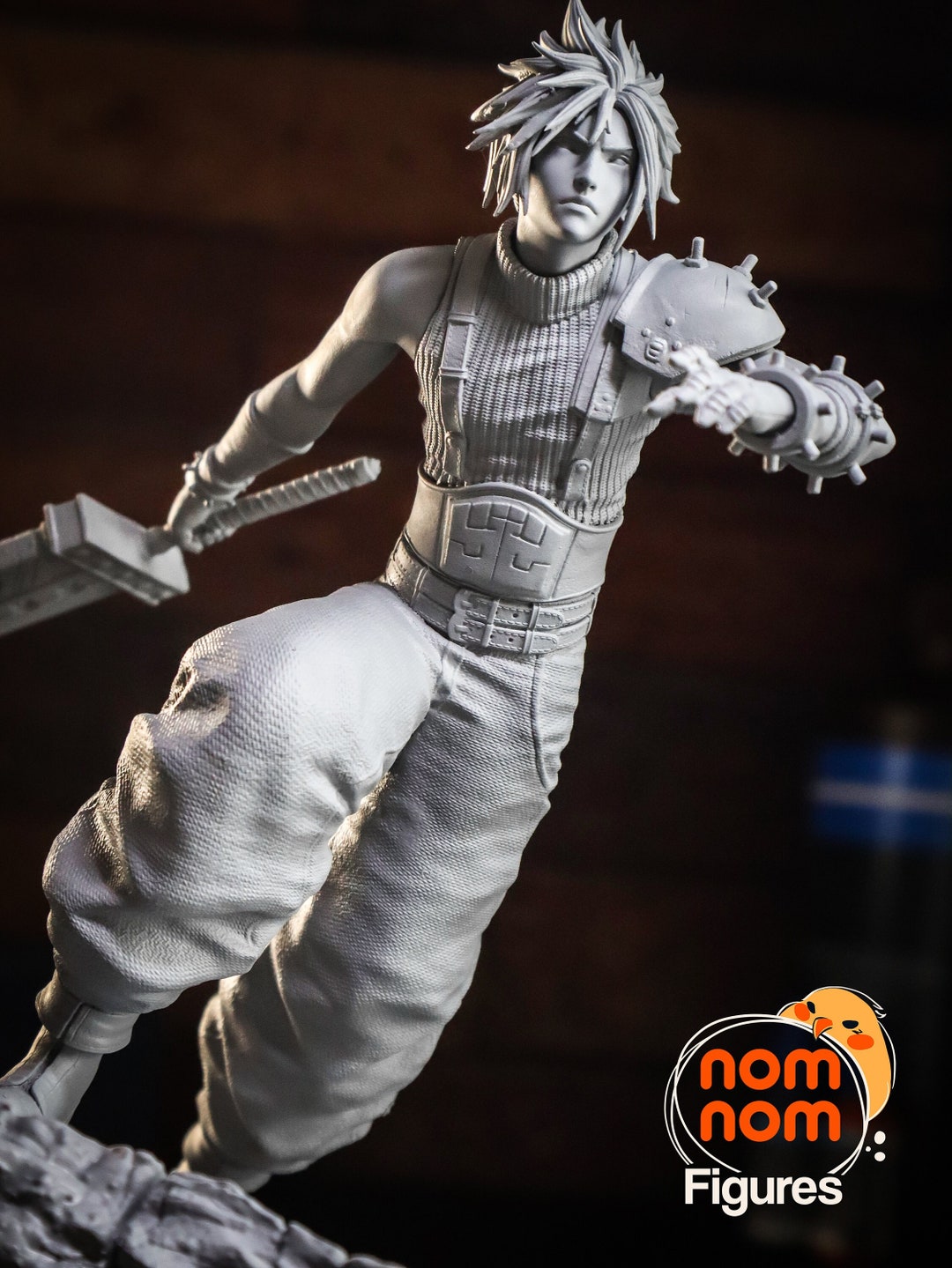 Cloud Strife 12k 3D Printed Final Fantasy 7 FF7 Statue - Etsy
