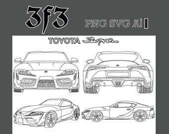 UK England Car Vector File F1 .ai .svg .png Silhouette Laser - Etsy