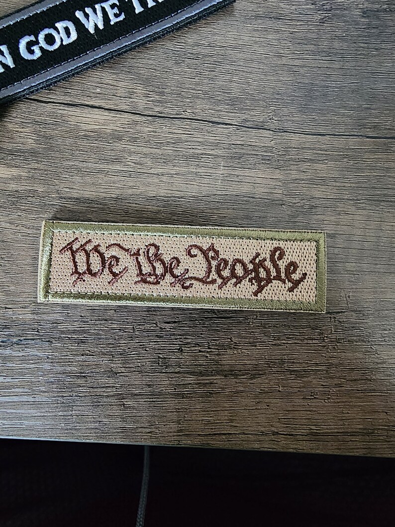 We the People Patch - Etsy