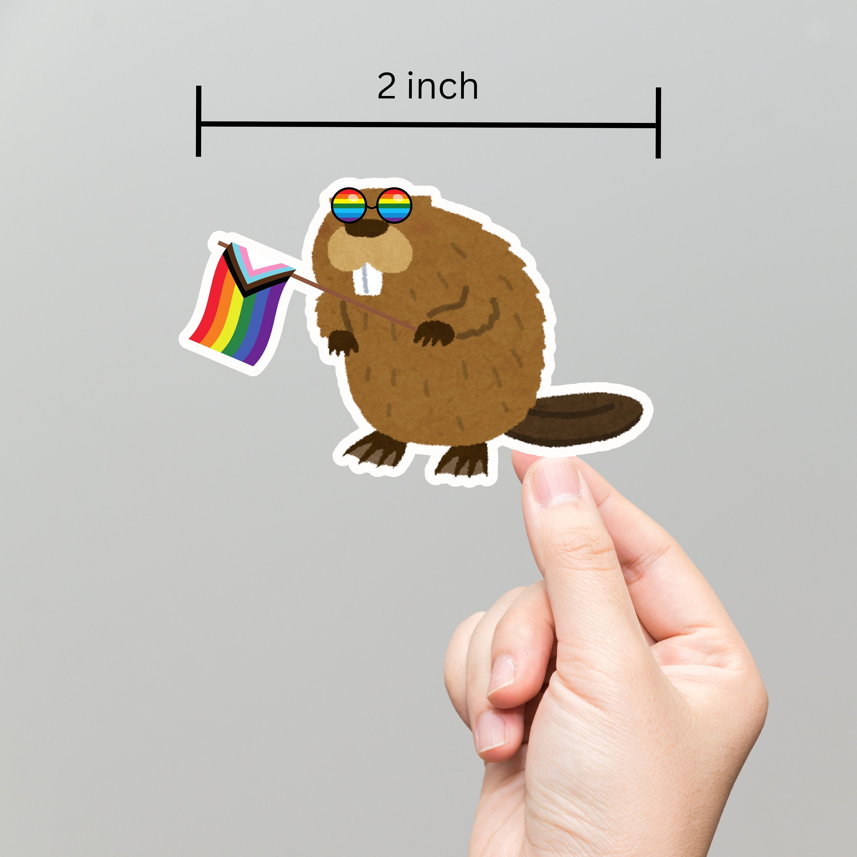 Pride Sticker Pack, Pride Month Stickers, Animal Stickers, Cat Otter ...