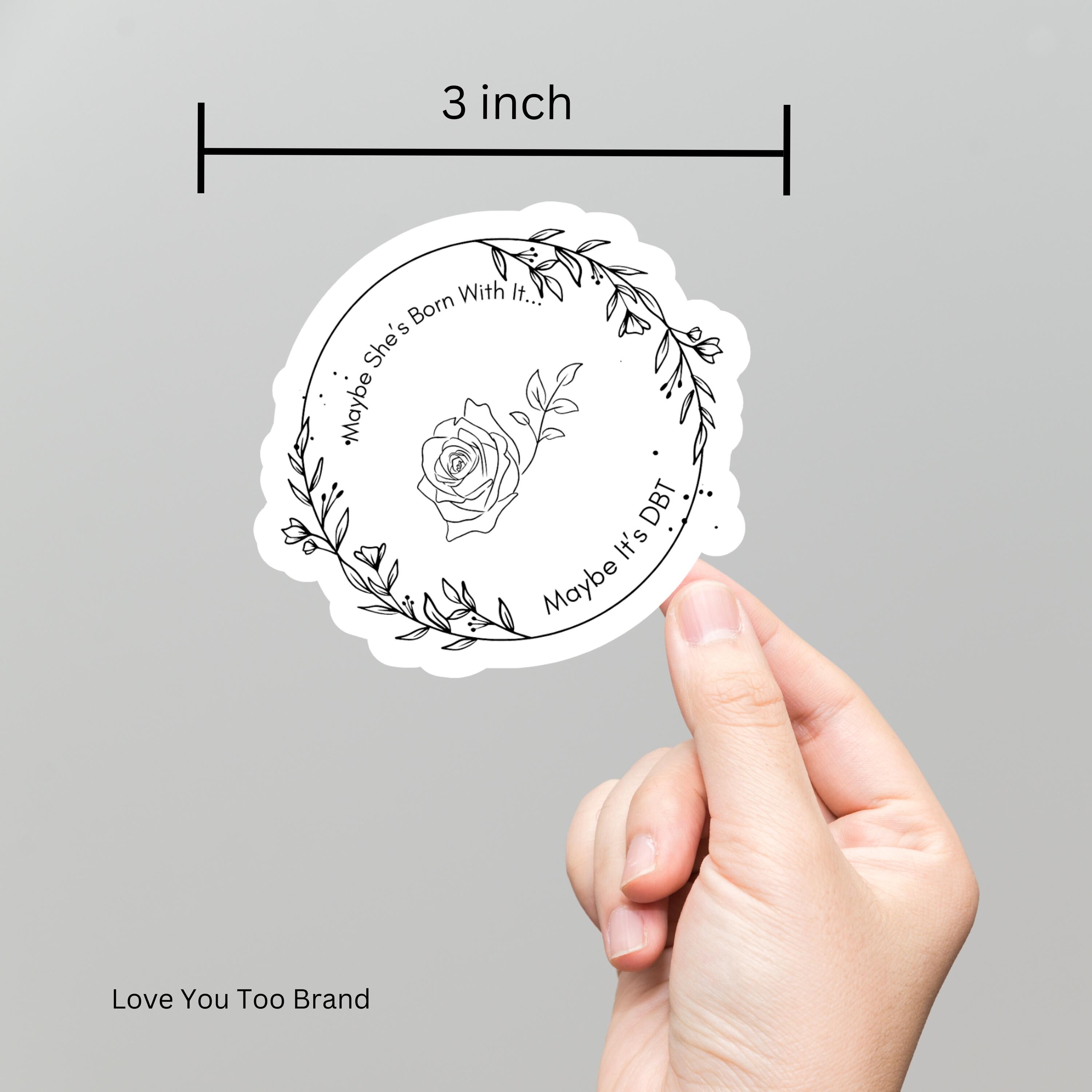 Maybe It's DBT Mental Health Sticker - Etsy