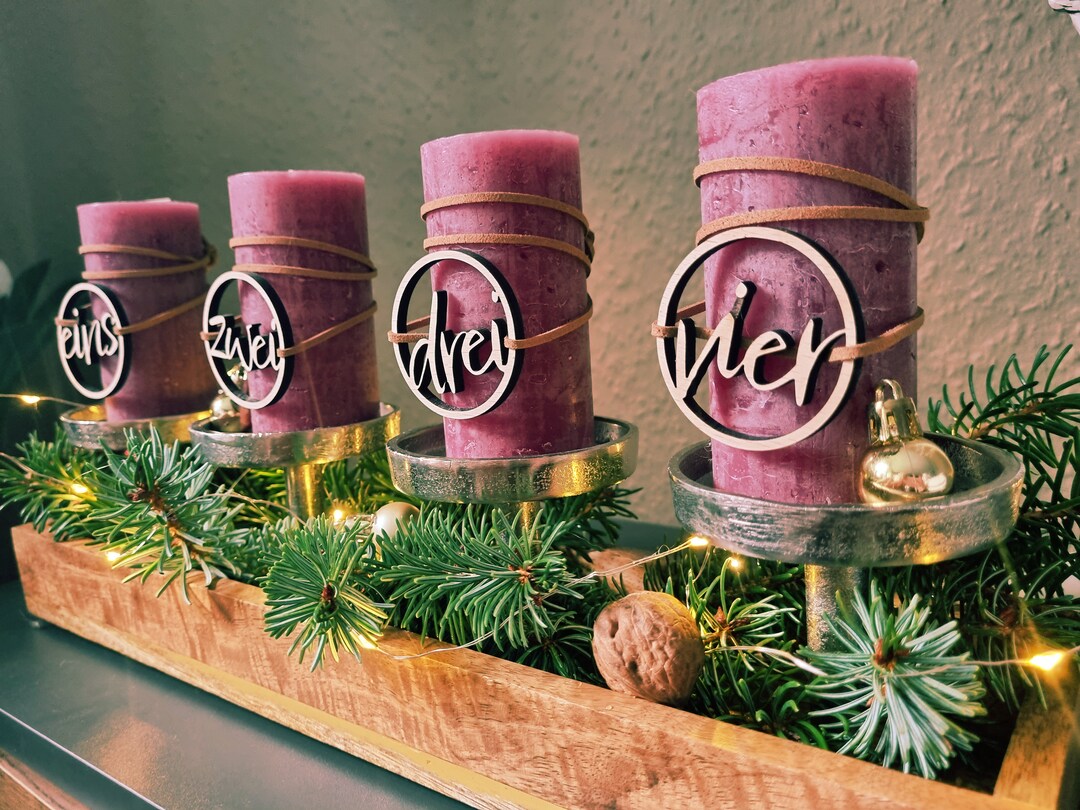 Bestseller, Advent Wreath Numbers, Sustainable Advent Wreath Numbers ...
