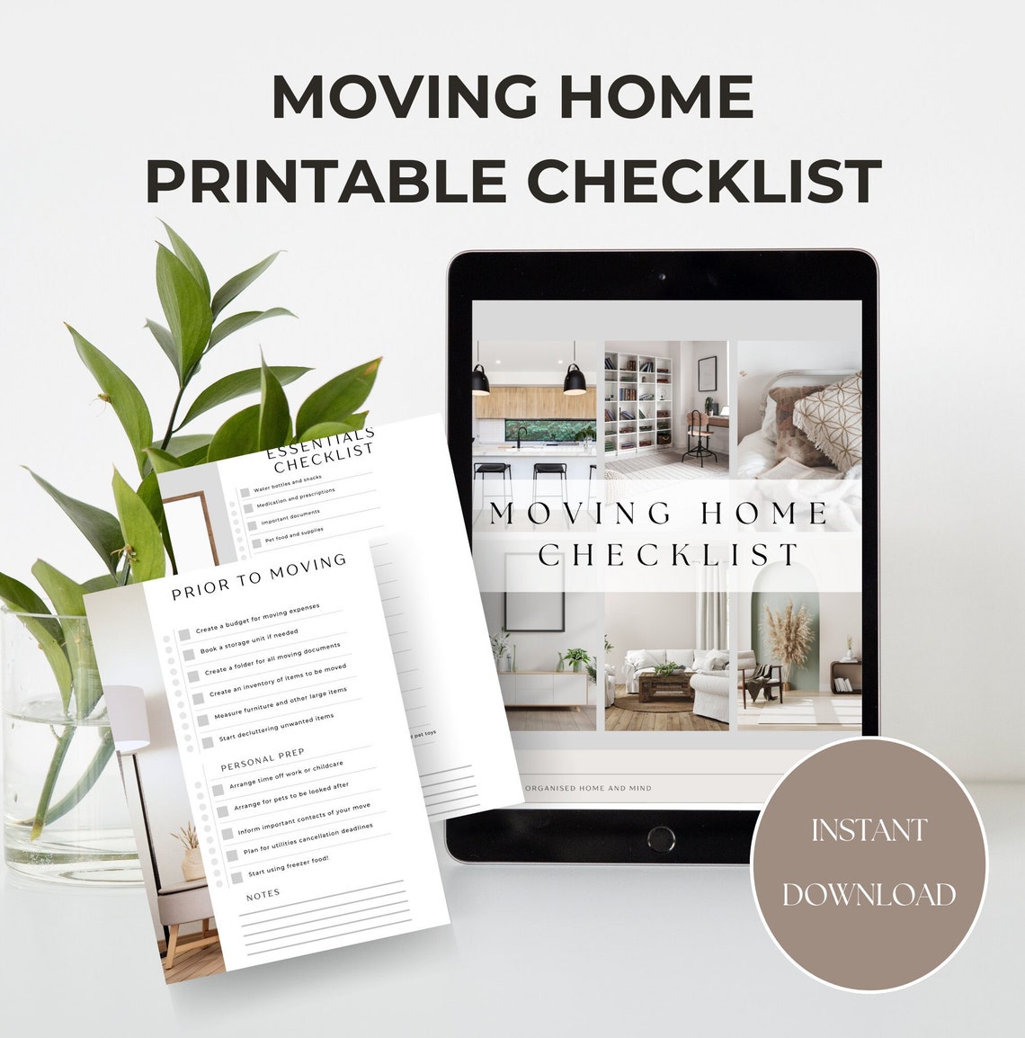 The Ultimate Moving Checklist, House Move Checklist, Home Checklist ...