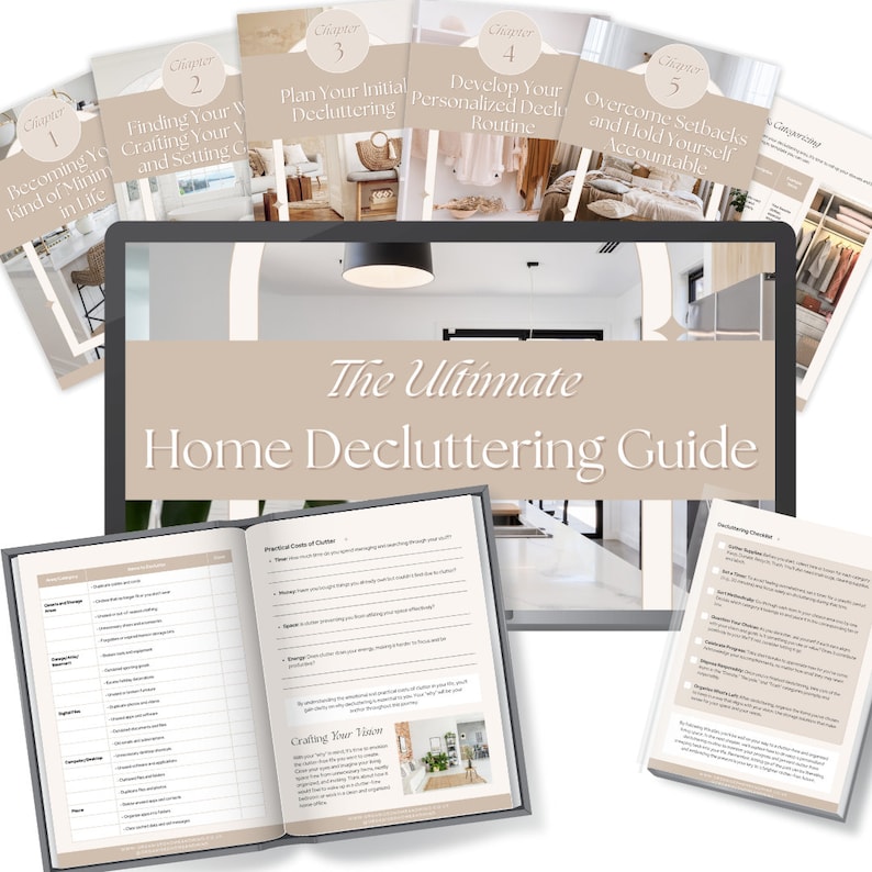 The Ultimate Home Decluttering Guide - Home Organising - Decluttering ...