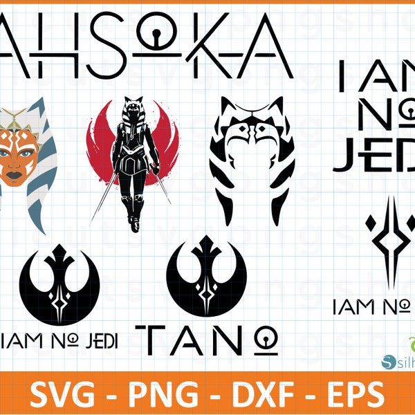Ahsoka Svg - Etsy