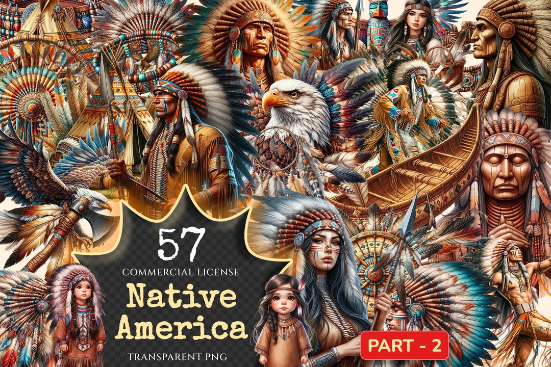 Native America (P-2) PNG Clipart Collection - 57 PNG, Cultural ...