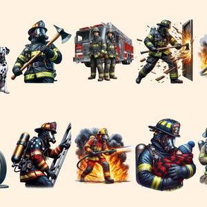 Firefighters PNG Clipart Collection – Emergency Rescue Graphics ...
