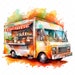 Food Truck Watercolor Clipart – Commercial Use (digital Download) - Etsy