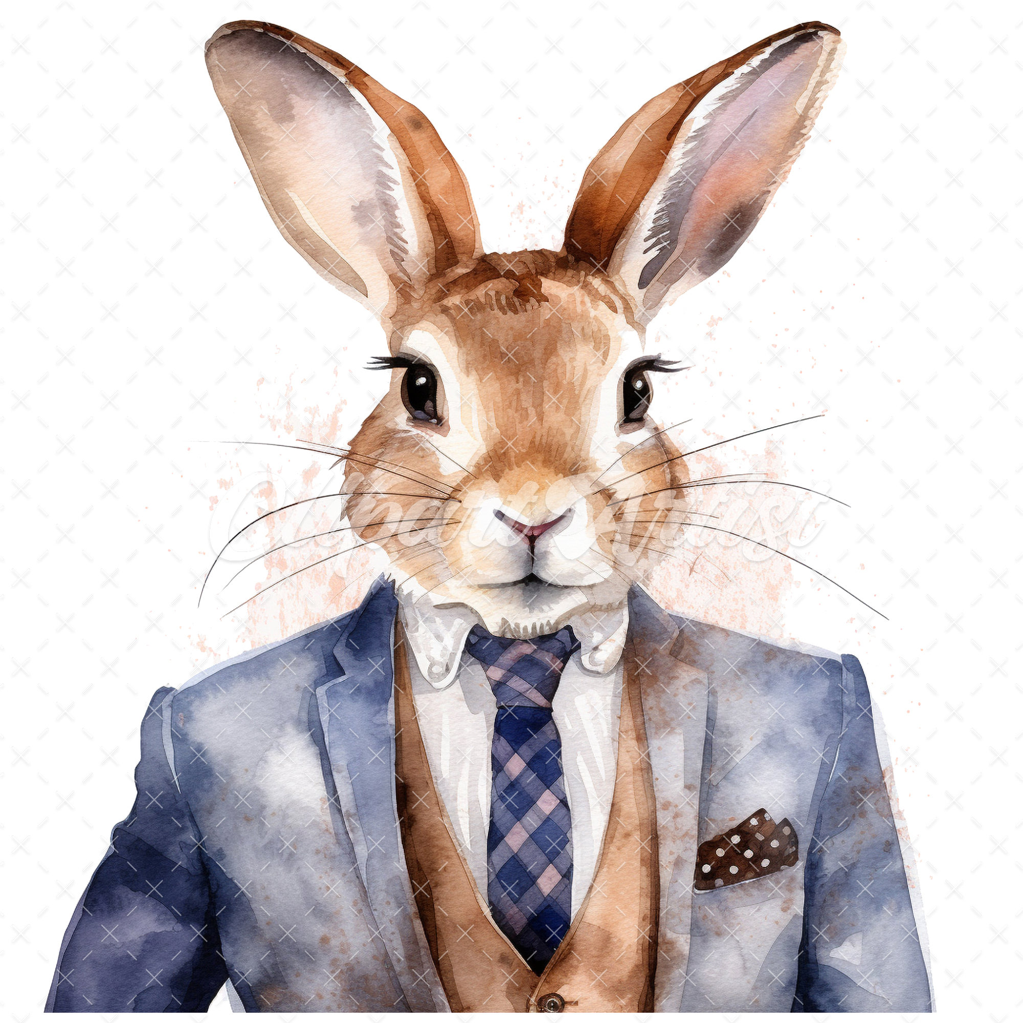 19 High-quality Bunny in Suit Clipart Bunny in Suit Digital - Etsy