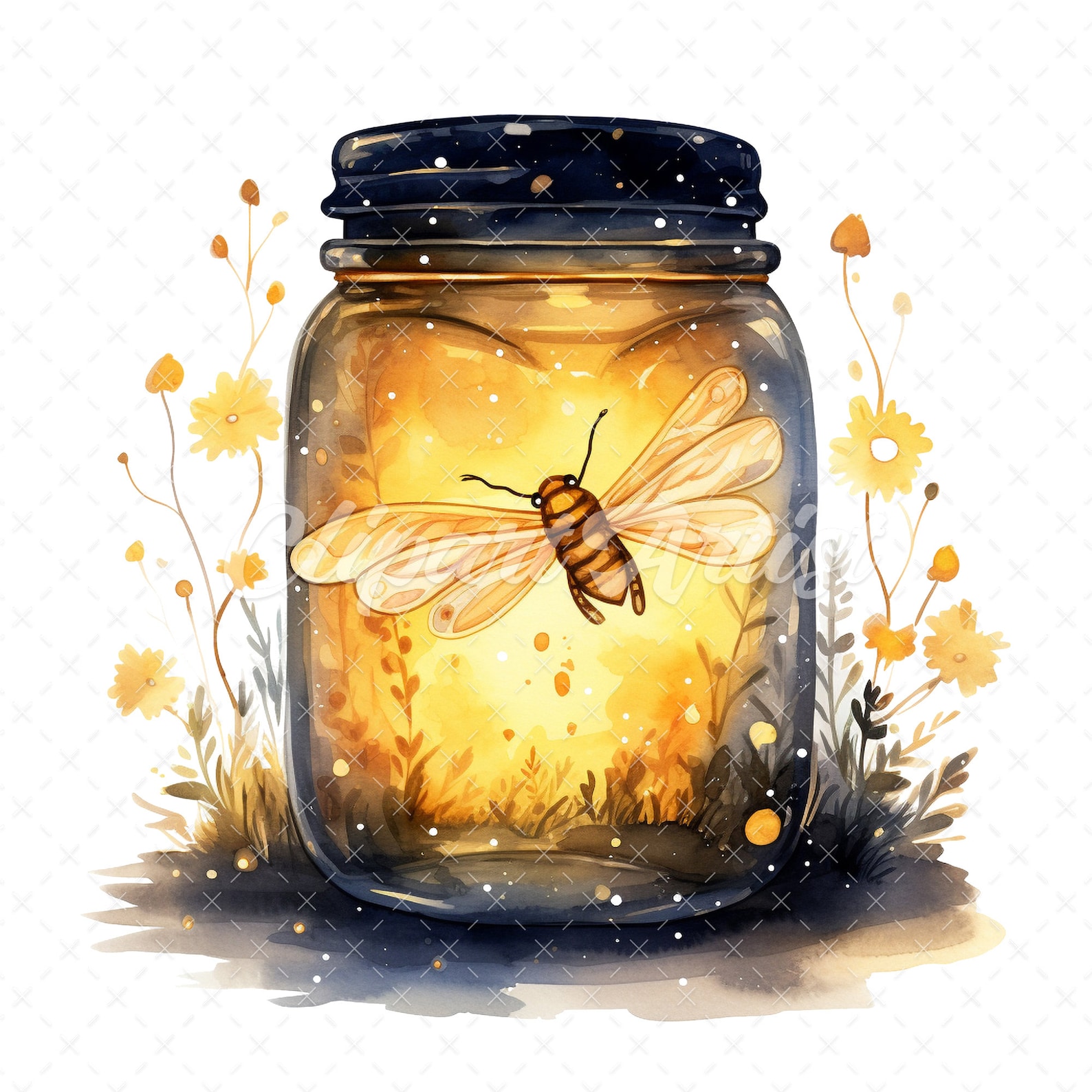20 High-quality Firefly Jars Clipart Firefly Jars Digital - Etsy