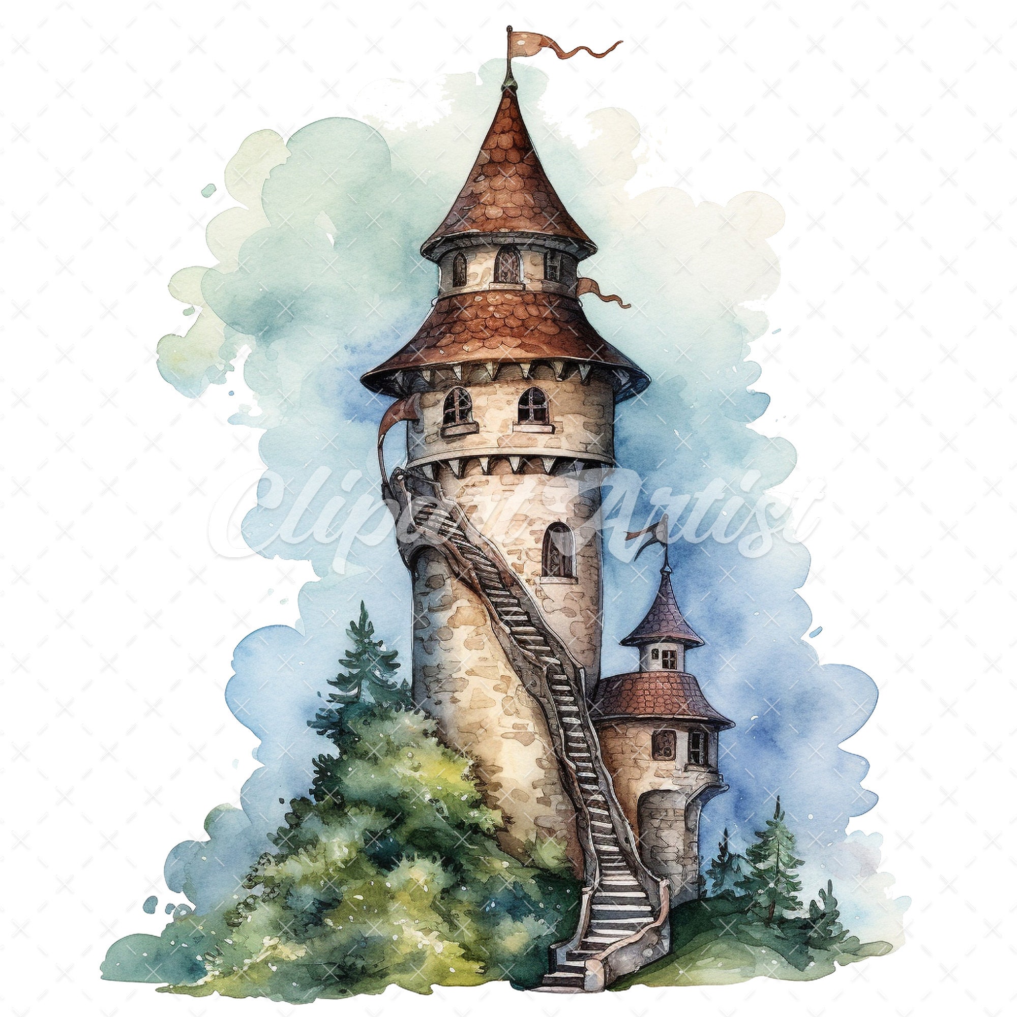 28 High-quality Wizard Towers Clipart - Wizard Towers Digital ...