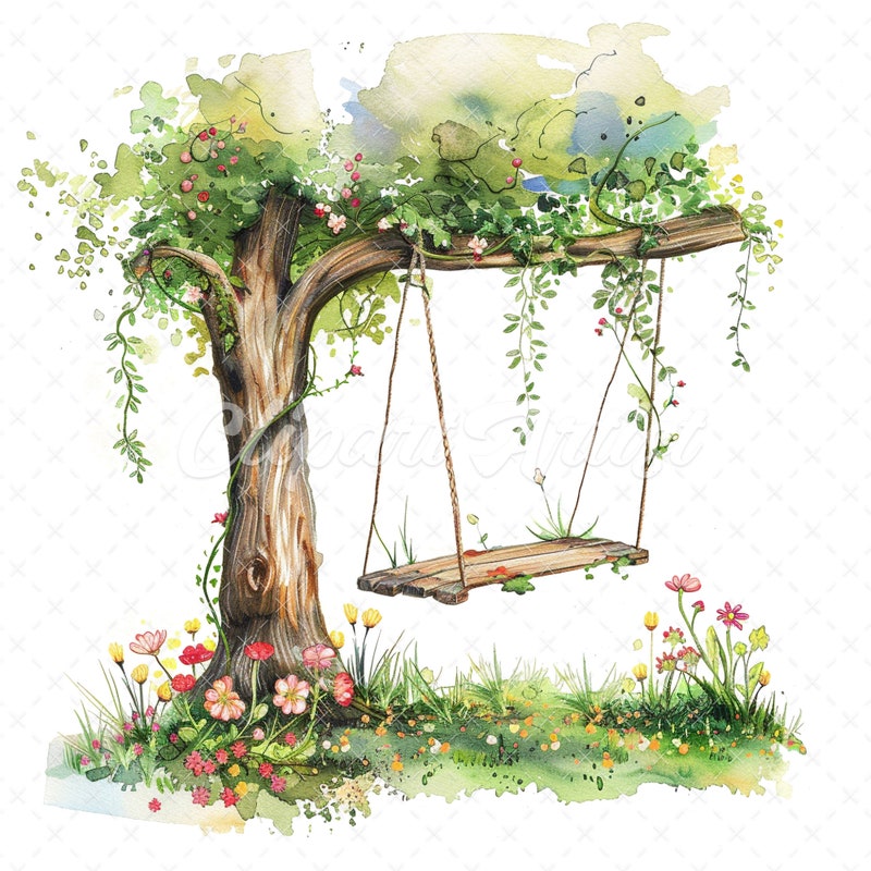 Tree Swing - Etsy