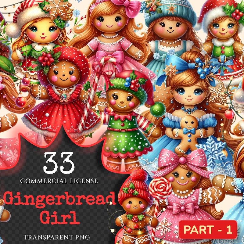 Gingerbread Girl - Etsy