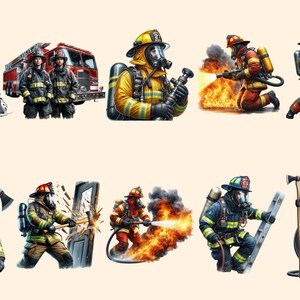 Firefighters PNG Clipart Collection – Emergency Rescue Graphics ...