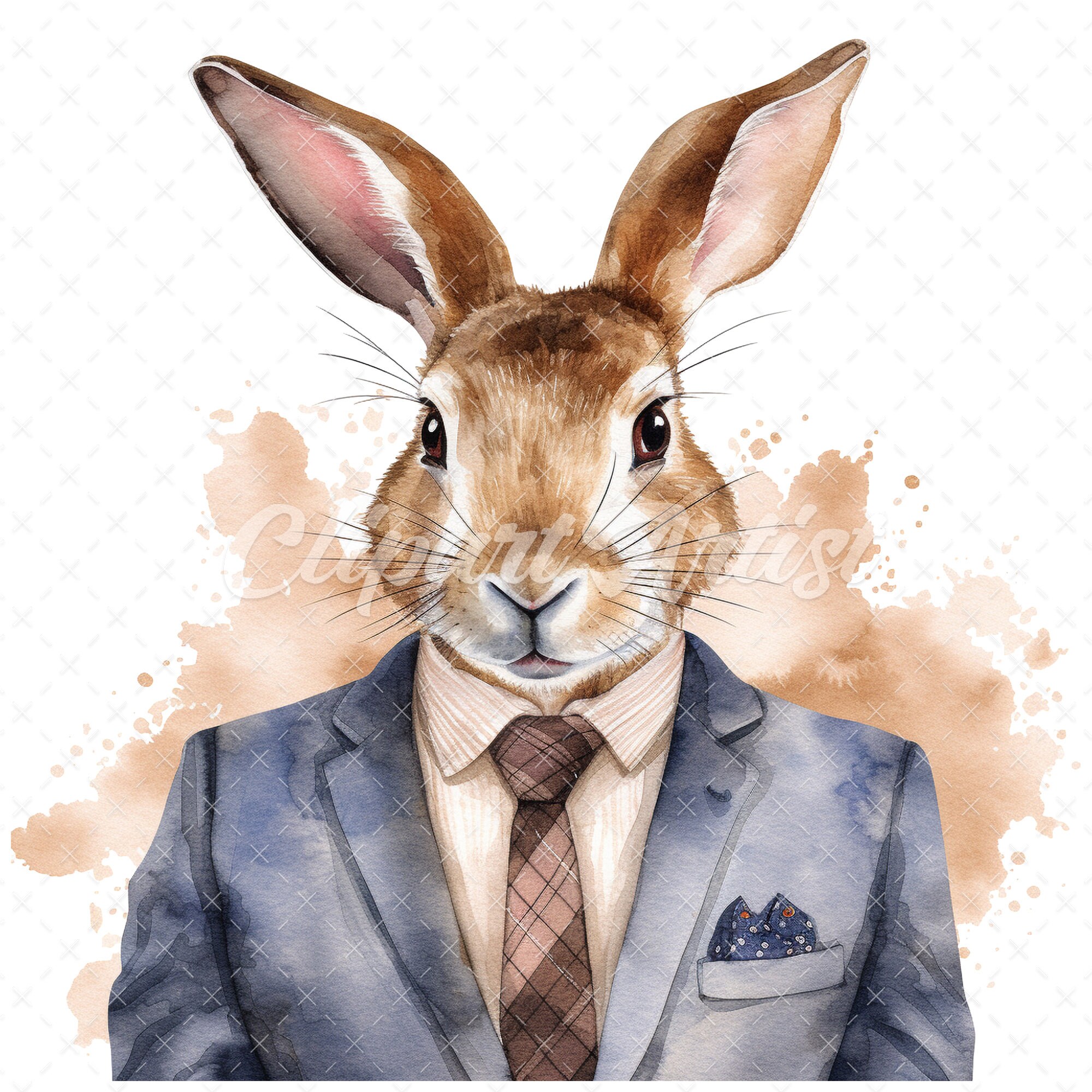 19 High-quality Bunny in Suit Clipart Bunny in Suit Digital - Etsy