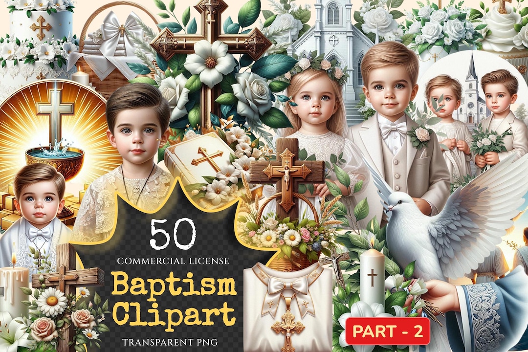 Baptism (P-2) PNG Clipart Collection - 50 PNG, Graceful Baptism ...