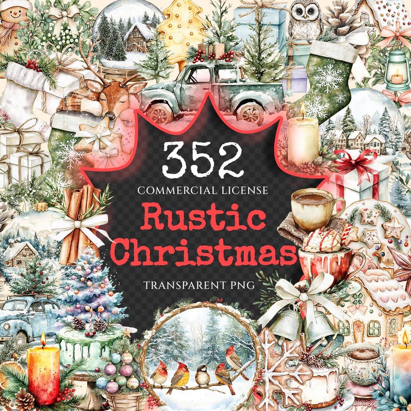 Rustic Christmas - Etsy