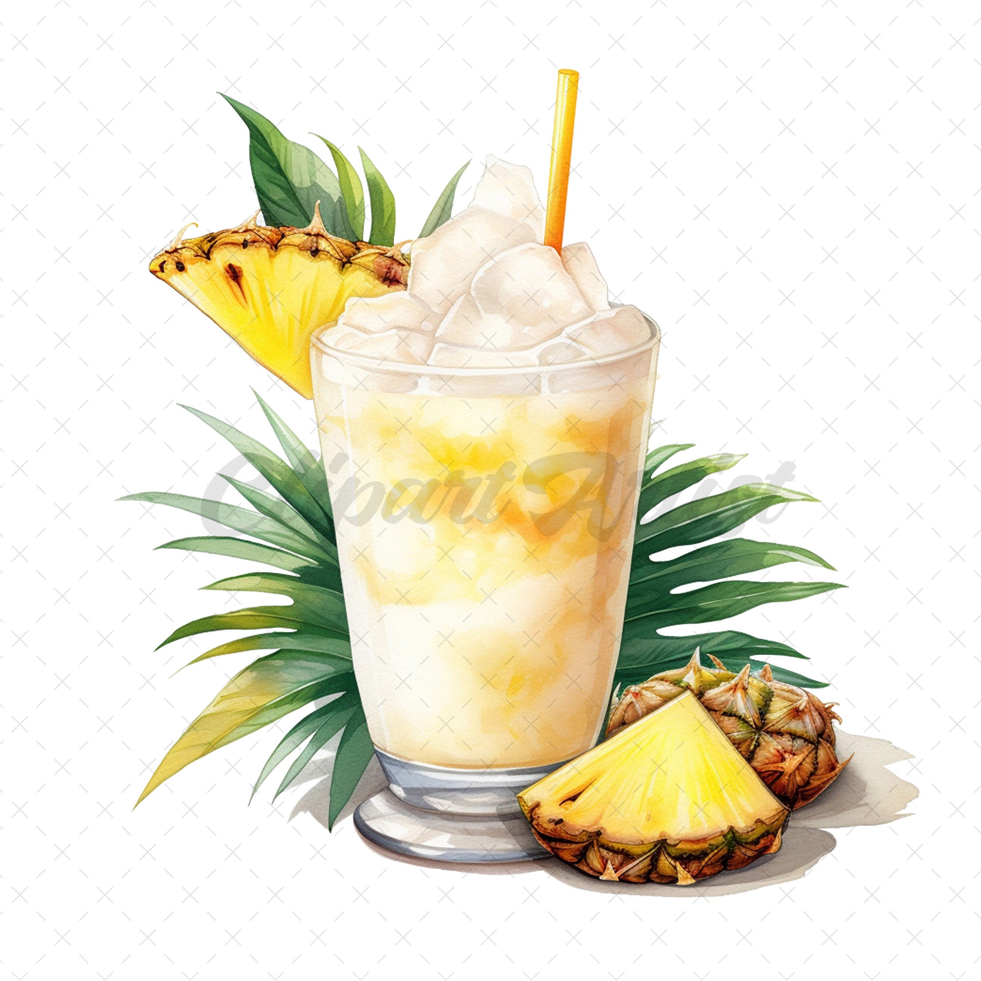 20 High-quality Pina Colada Clipart Pina Colada Digital - Etsy
