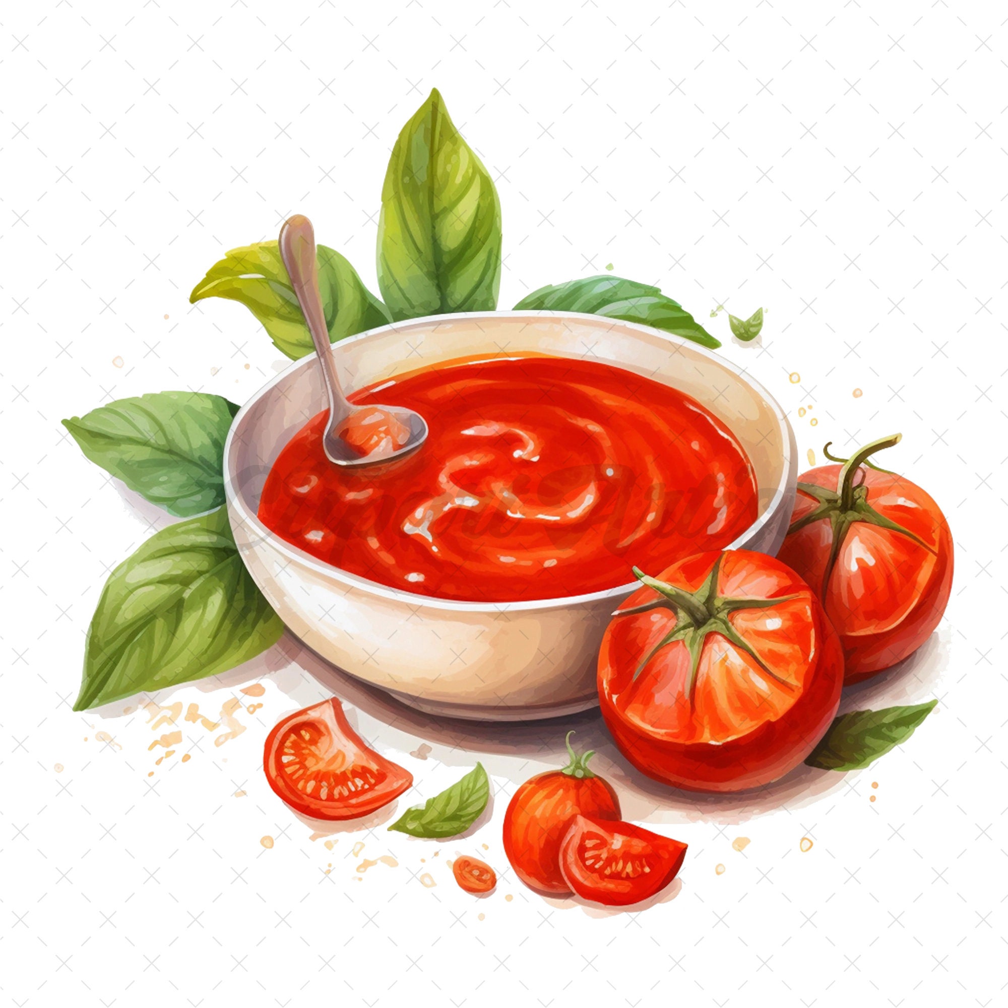 Tomato Soup Clip Art