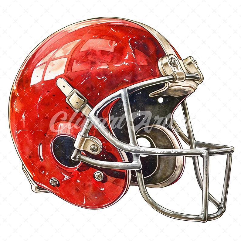 20 High-quality Football Helmet Clipart Football Helmet Digital ...