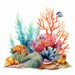 19 High-quality Reef Clipart Reef Digital Watercolor JPG Instant ...