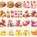 Sweet Treats Watercolor Clipart Bundle - 200 Transparent PNG, Desserts ...