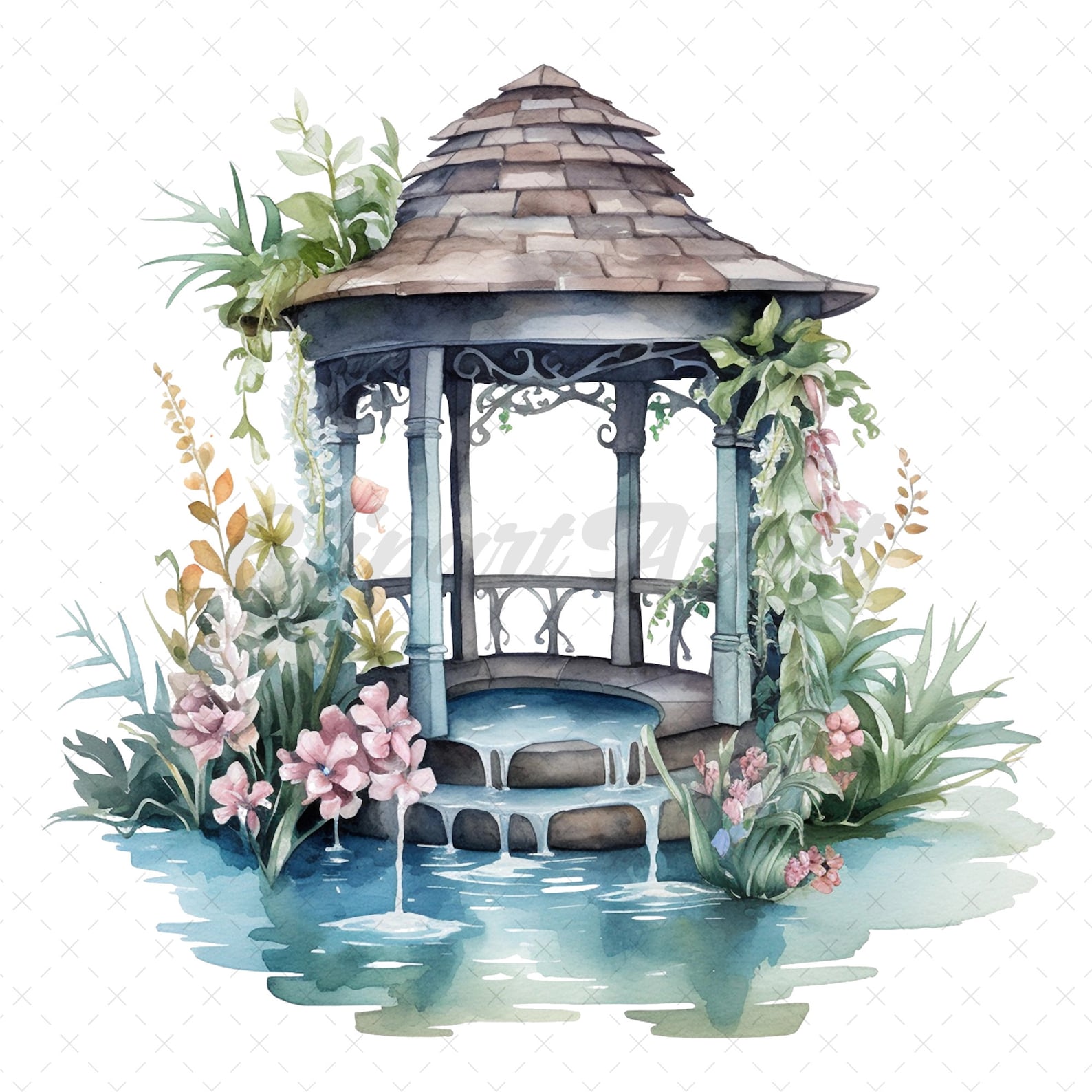 19 High-quality Wishing Wells Clipart - Wishing Wells Digital ...
