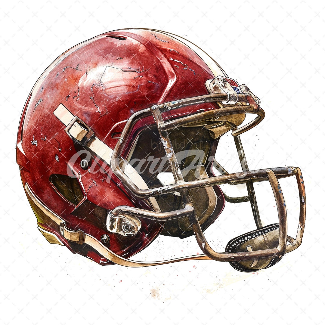 20 High-quality Football Helmet Clipart - Football Helmet Digital ...