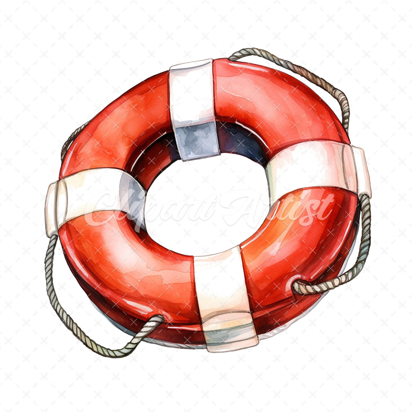 20 High-quality Lifebuoy Clipart Lifebuoy Digital Watercolor JPG ...